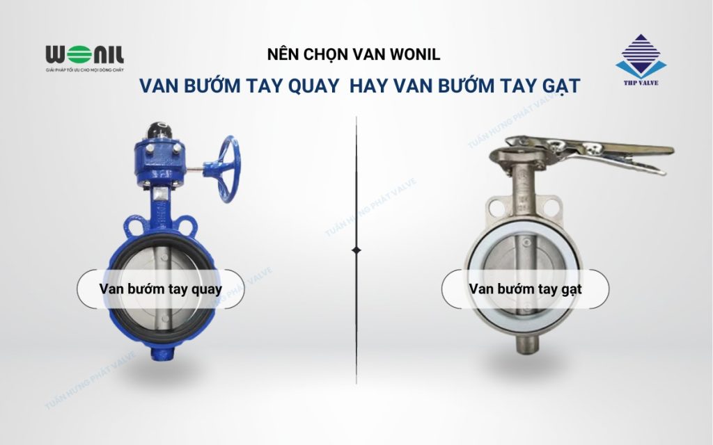 Van bướm tay quay Wonil Hàn Quốc | Giá rẻ nhất, Chính hãng