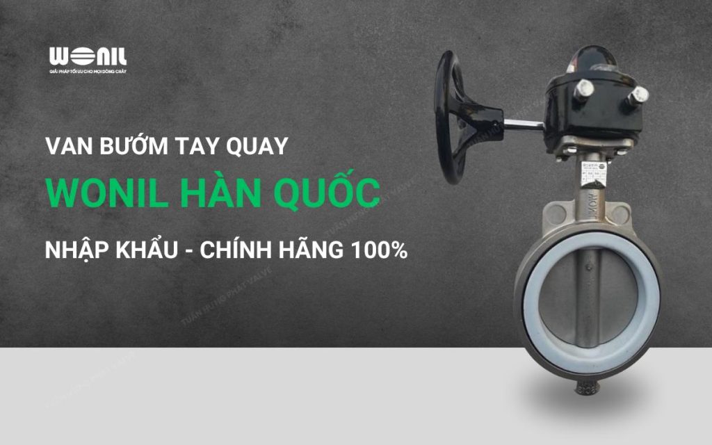 Van bướm tay quay Wonil Hàn Quốc | Giá rẻ nhất, Chính hãng