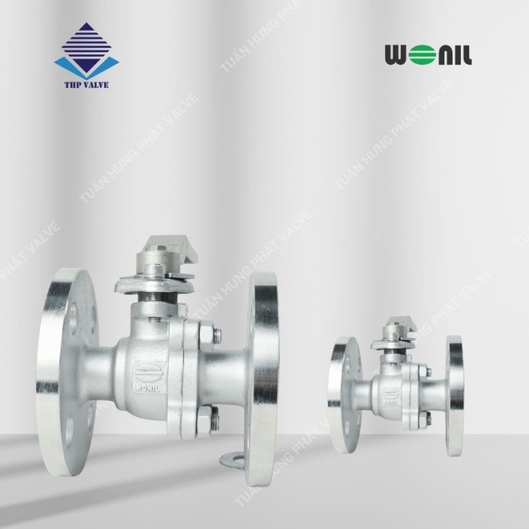 Van Bi Wonil Tay Gạt Inox Mặt Bích DN25 - GIÁ KHUYẾN MẠI