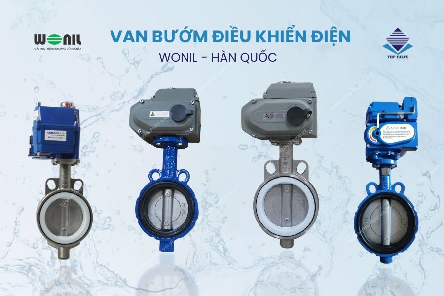 Van bướm điều khiển điện Wonil | Tư vấn, báo giá nhanh