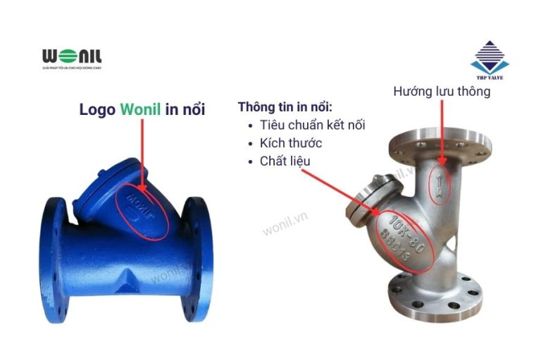 Lọc y Wonil Hàn Quốc | Lọc chữ Y Inox - Gang | Giá rẻ